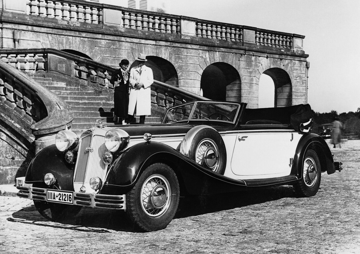 Horch 853 sport cabriolet, 5 l, 8 cylinder (inline), 120 hp | Photo ...